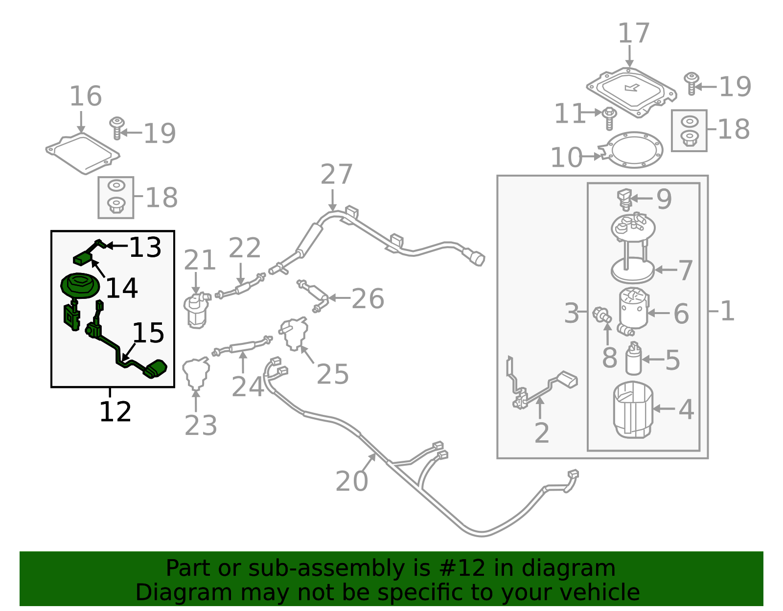 2017-2022 Genesis G90 Fuel Sender Unit 31130-D2000 | MotorMotor