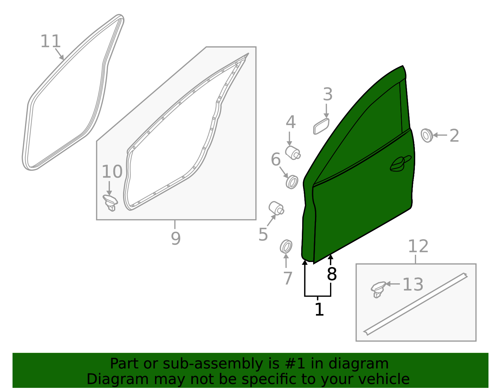BCY1-59-02XC - Door Shell 2019-2025 Mazda 3 | Mazda-Parts