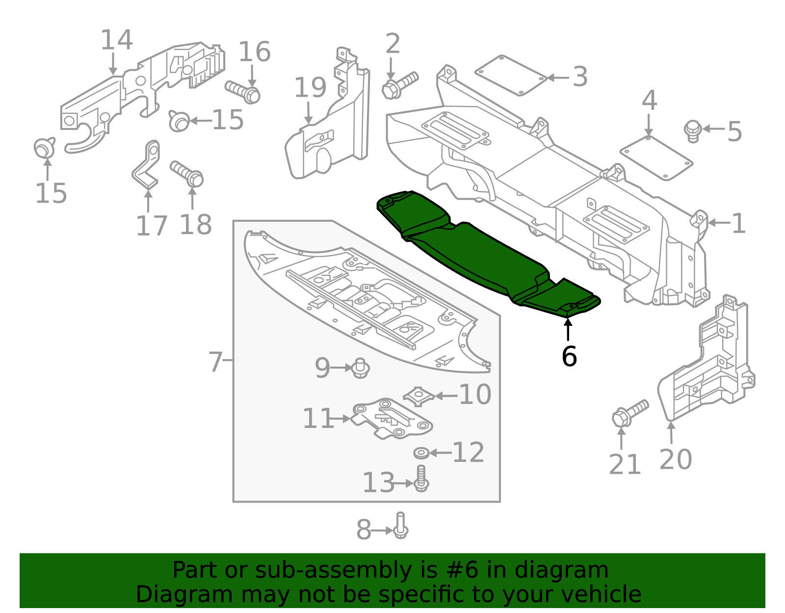 2018-2020 Genesis G80 Air Guide 29135-B1300 | MotorMotor
