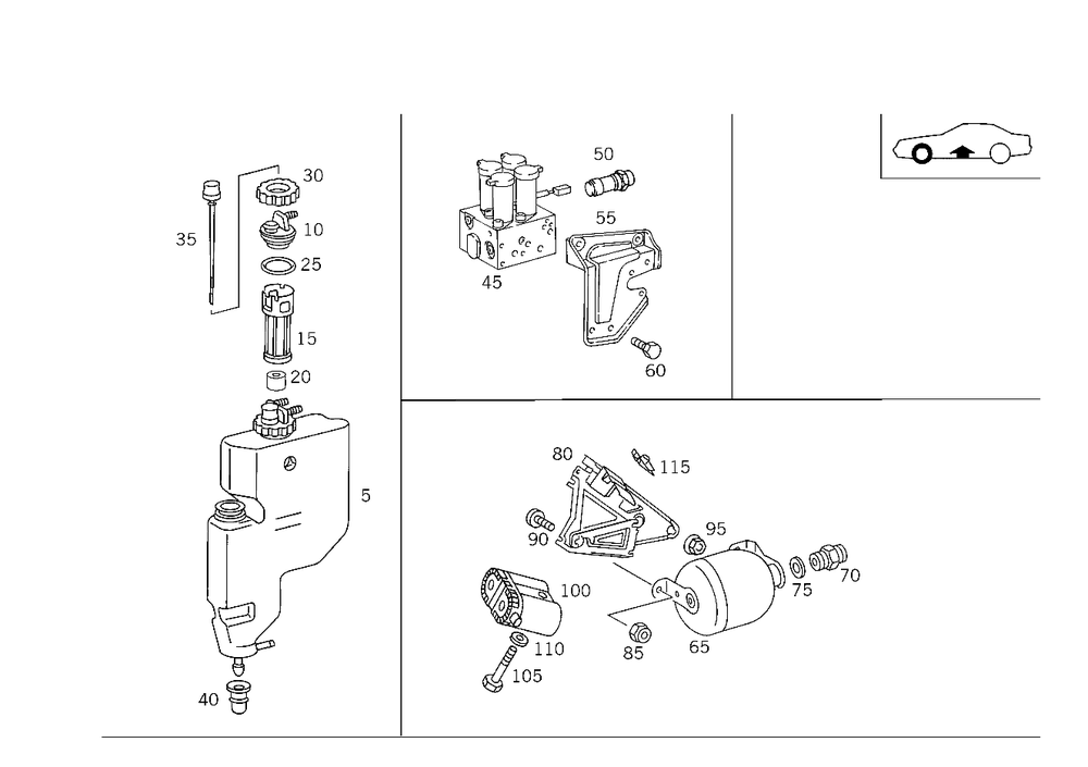 129-320-12-58 - Valve 1993-1997 Mercedes-Benz | Mercedes-Benz USA Parts