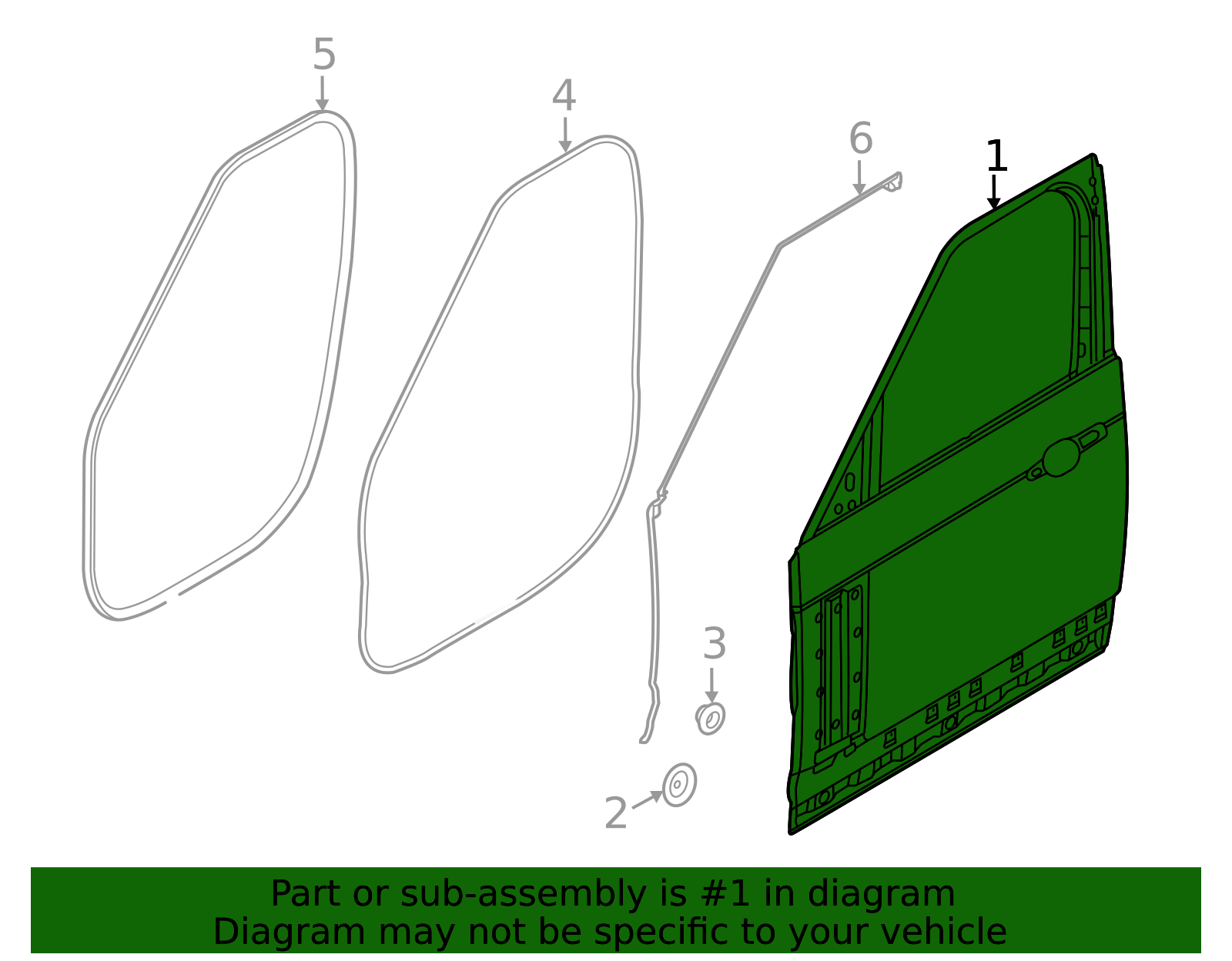 2013-2022 Land Rover Range Rover Door Shell LR036400 | JaguarParts.com