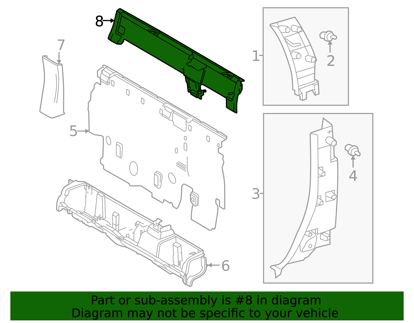 2024-2025 Toyota Tacoma 2024 Toyota Tacoma - Floor Storage Compartment ...