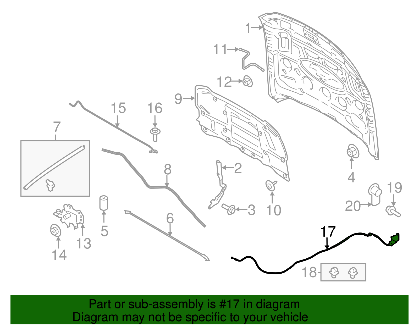 JR3Z-16916-B - jr3z-16916-b 2018 2019 2020 2021 2022 Ford Mustang ...