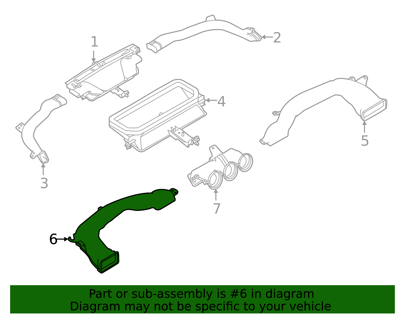 27871-6LB0A - Outlet Duct 2020-2025 Nissan Sentra | Official Nissan ...