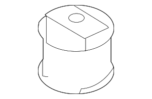 2004-2006 Volkswagen Phaeton Suspension Cross-Member Front Bushing 4D0 ...