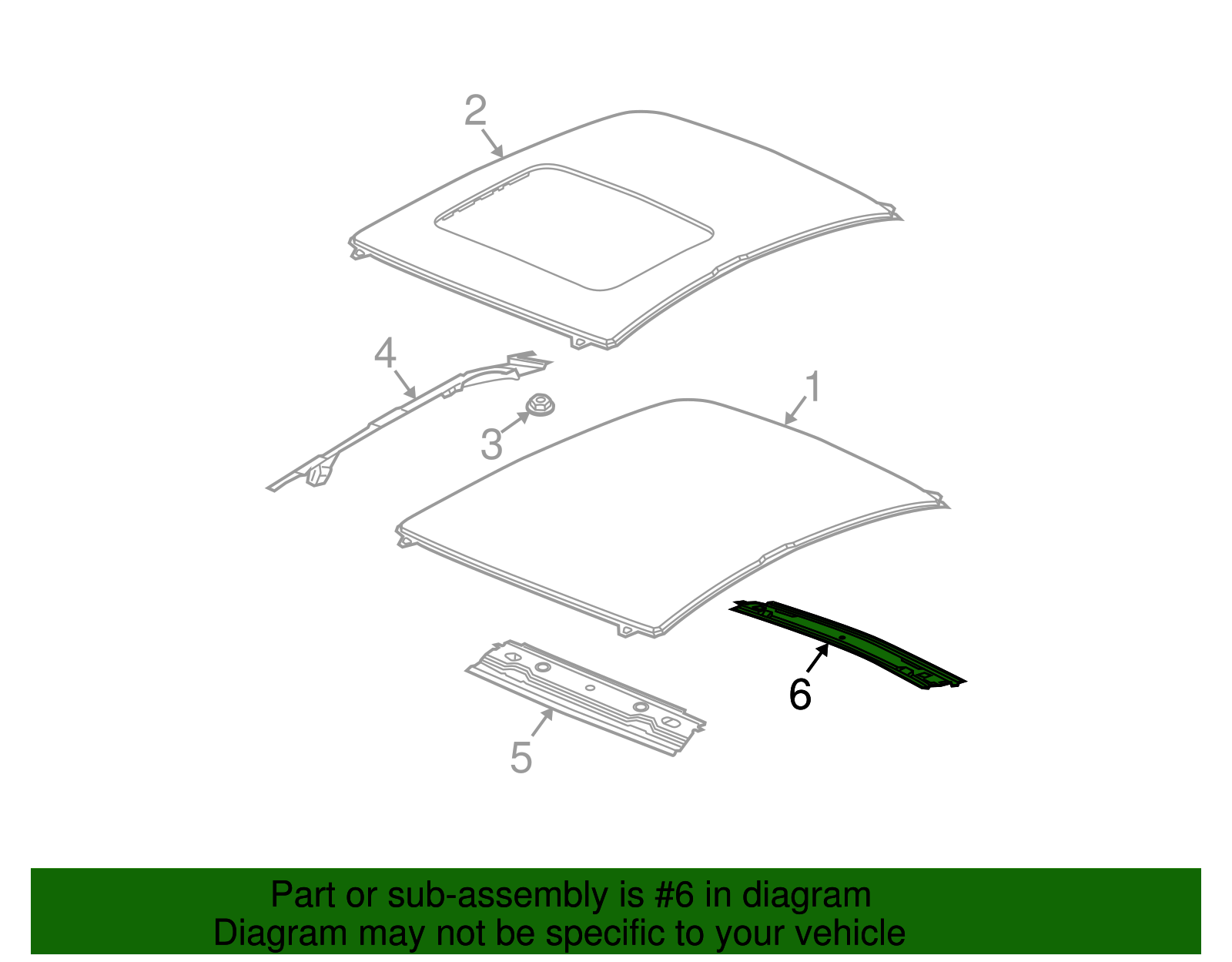 2003-2007 Saturn Ion Rear Header 22687218 | Capital Chevy Parts