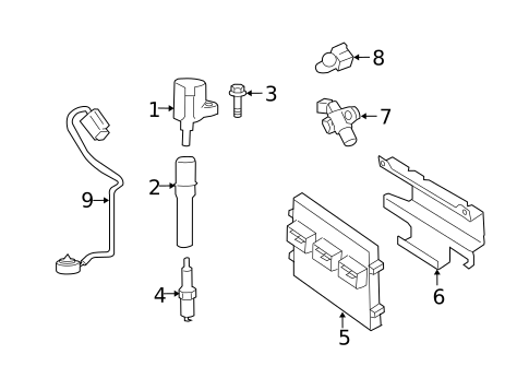 Hardware, Fasteners & Fittings for 2005 Ford F-150 | Ford OEM Parts Outlet