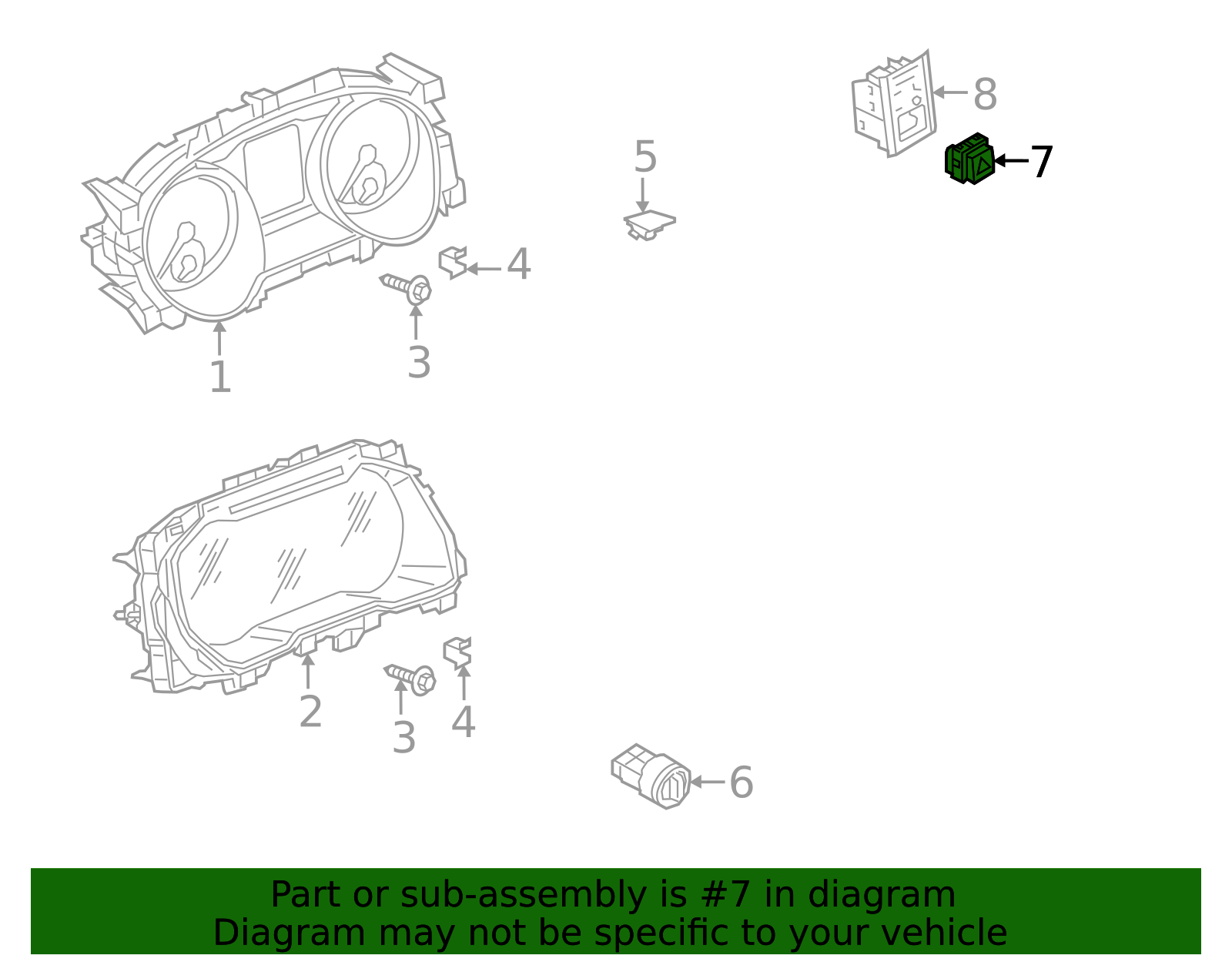 5NA-953-509-A-ECU - High-Quality Hazard Warning Switch for 2018-2024 ...