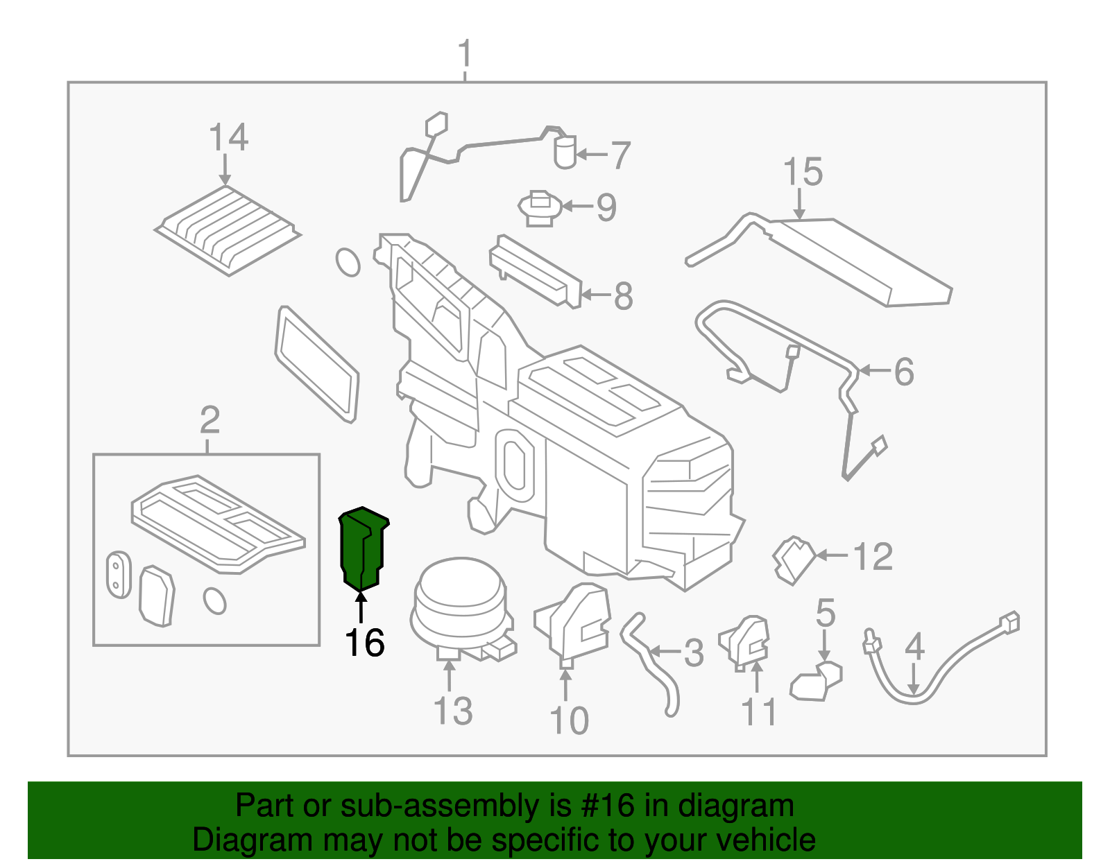 2012-2015 Ford | Expansion Valve | CT4Z-19849-A | Walls' Ford Parts