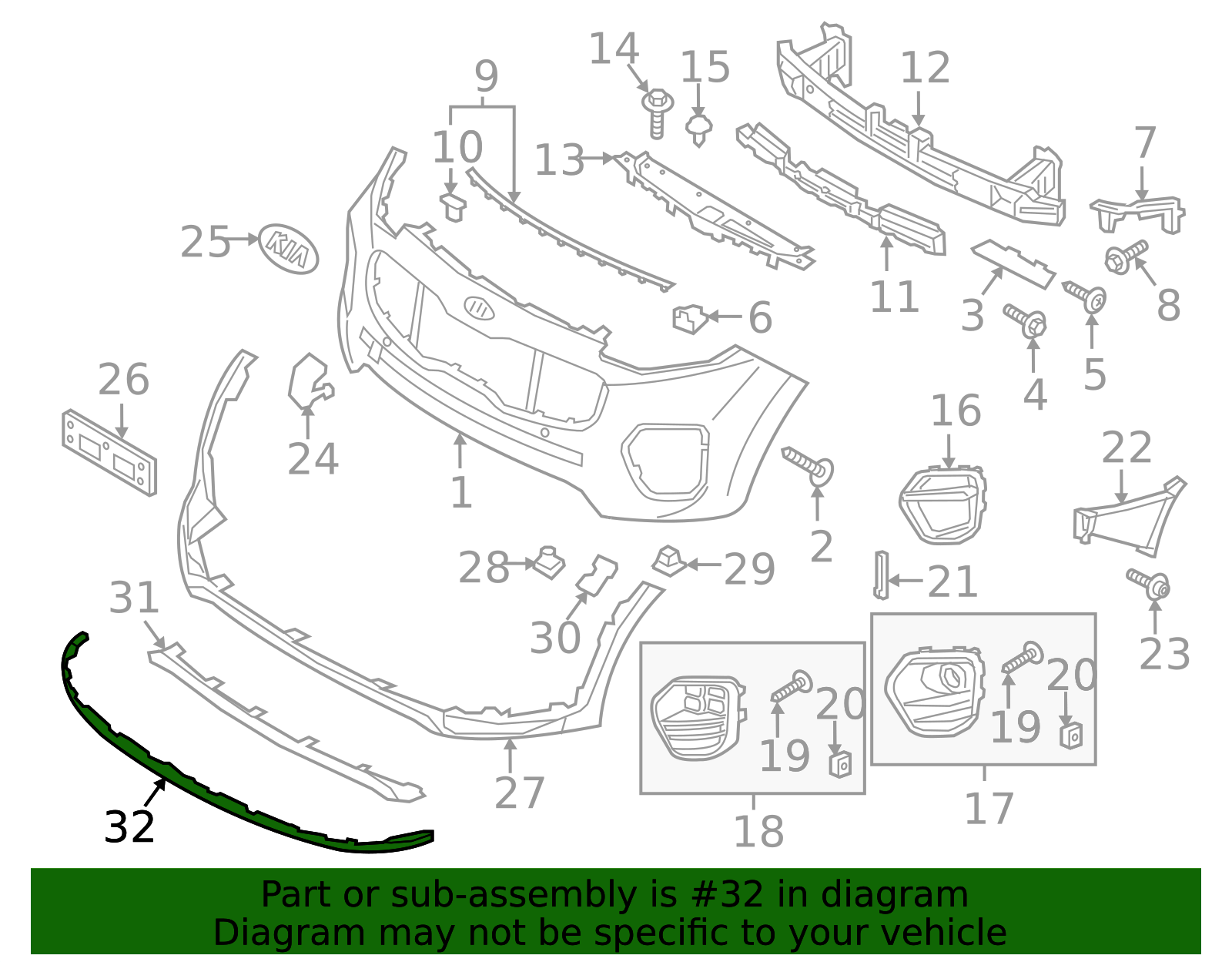 2017-2019 Kia Sportage OEM NEW 2017-2019 Kia Sportage Turbo Sport ...
