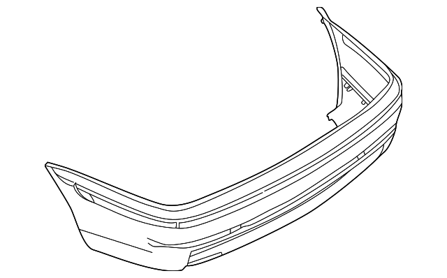 Genuine BMW 51-12-8-222-609 | Bumper Cover | FREE Shipping on Most ...