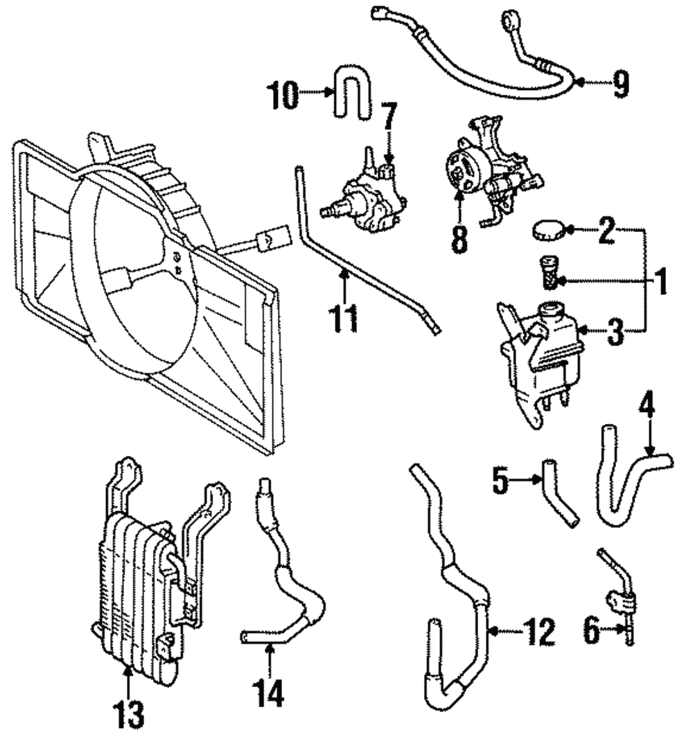 16954-50010 - 1992-2000 Lexus SC400 - Strainer | My L Parts