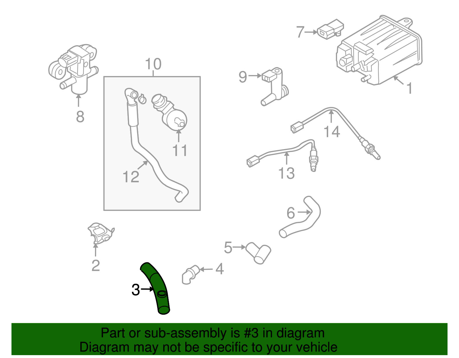 2008-2017 Infiniti Drain Hose 18791-CD010 | INFINITI OF WEST CHESTER