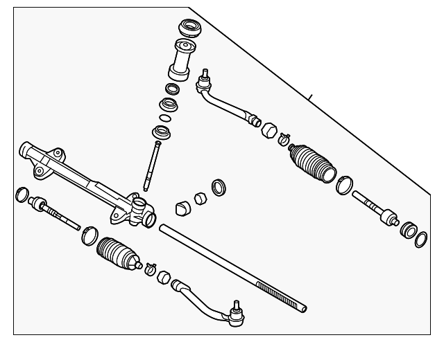 Genuine Steering Gear for 2011-2016 Hyundai | Part# 56500-3X200 ...