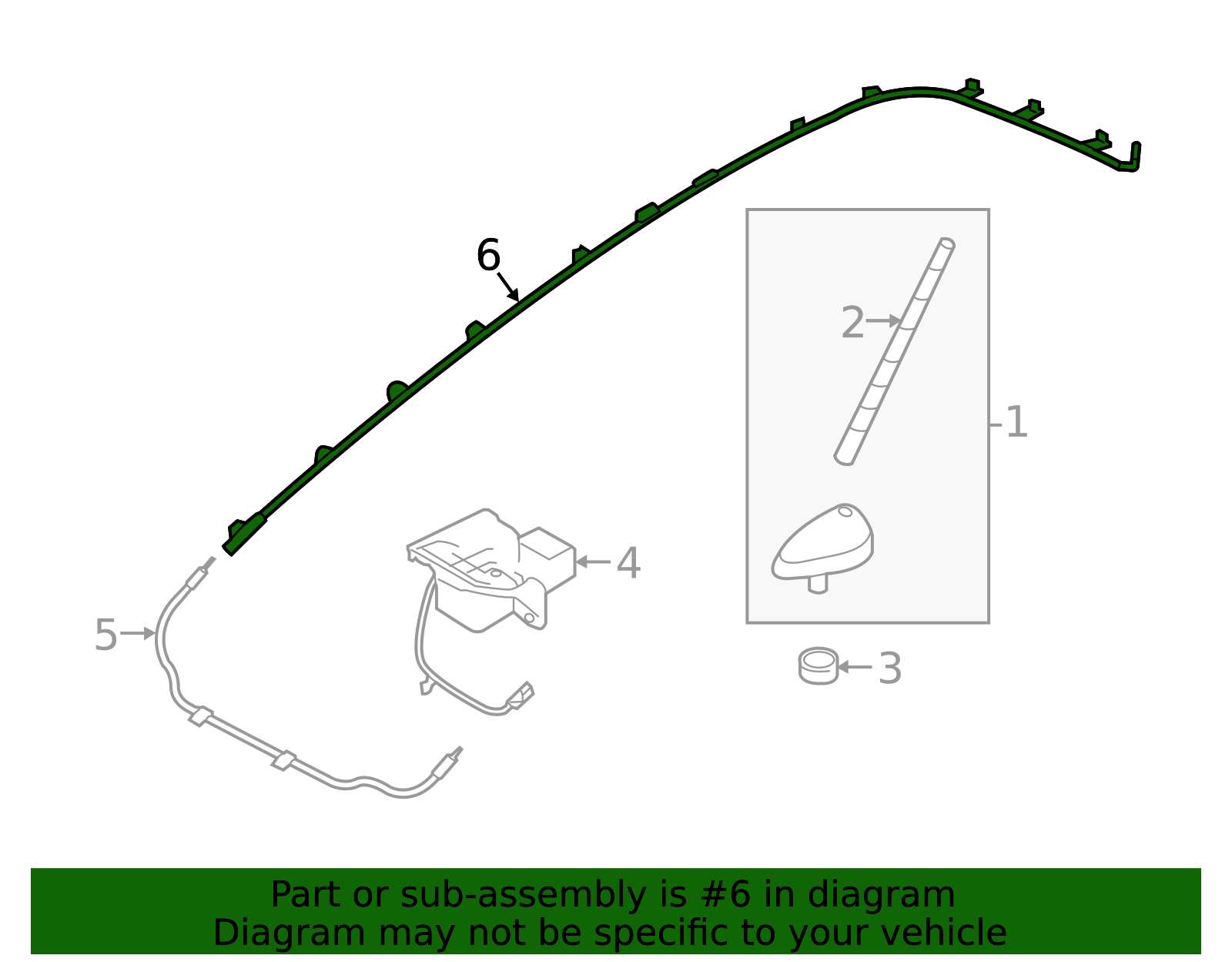 2018-2022 Hyundai Accent Antenna Cable 96230-J0200 | MotorMotor