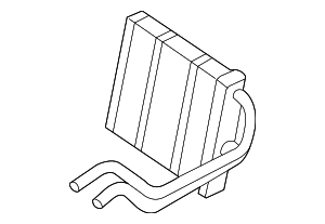 2015-2018 Nissan Murano Heater Core 27140-5AA0B | QuirkParts