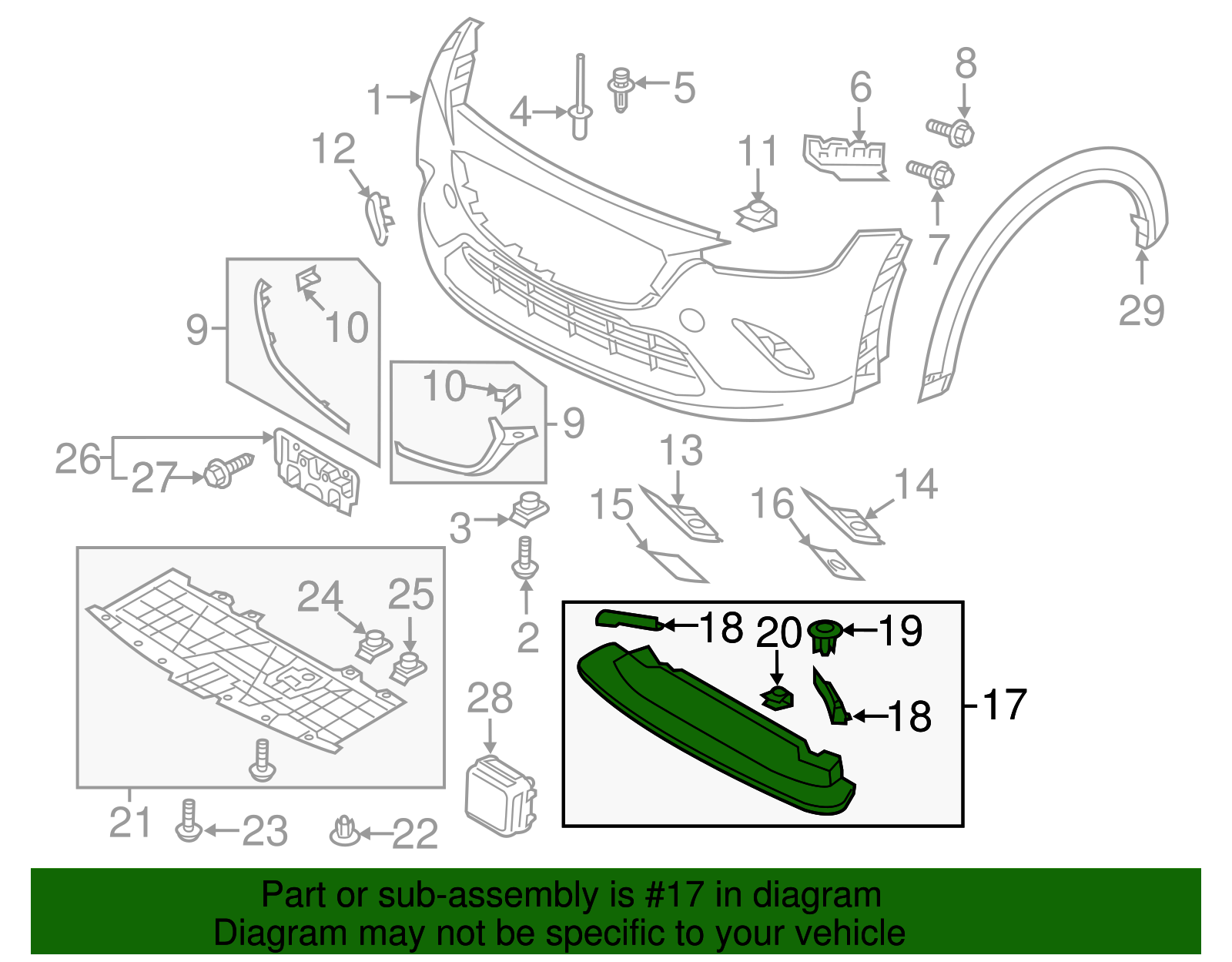 DB4F-50-0S0 - Stiffener - 2016-2020 Mazda CX-3 | Mazda Parts Factor