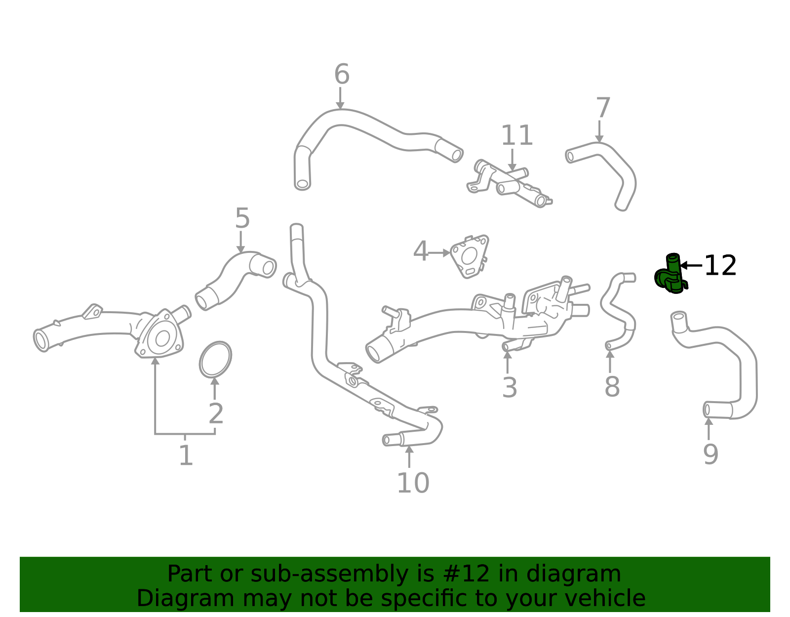 16268-31090 - High-Quality By-Pass Pipe for 2024-2025 Lexus TX550h ...
