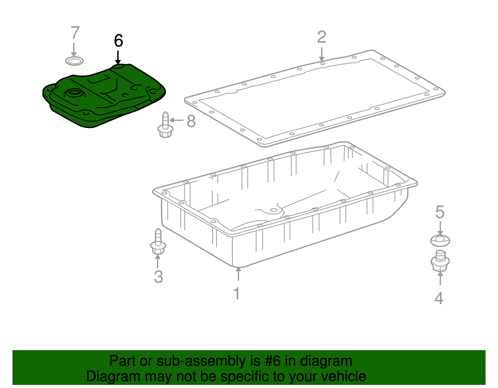 Genuine Toyota Transmission Filter part# 35330-60050 for 2003-2024 ...