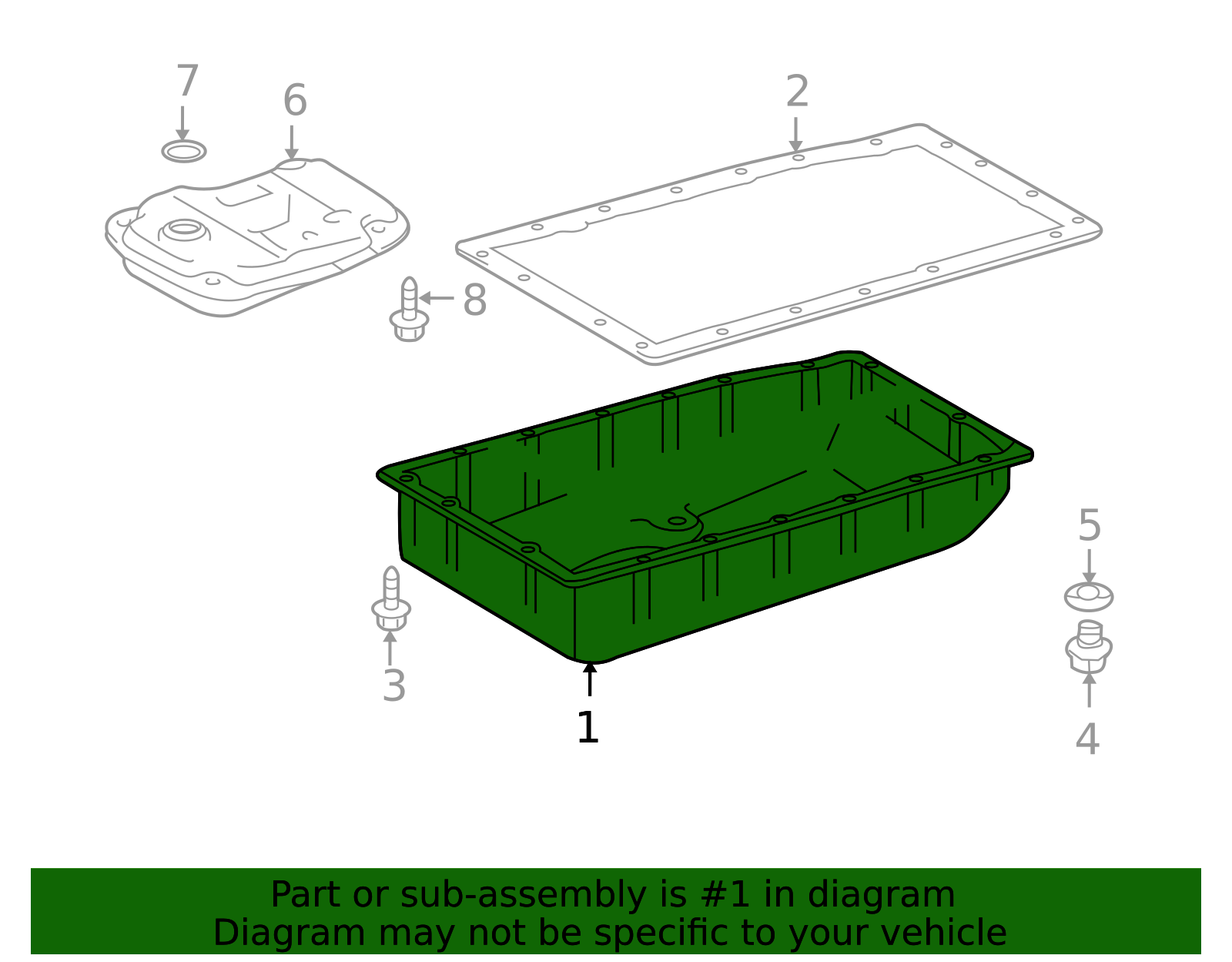 2004-2024 Toyota Automatic Transmission Oil Pan 35106-0C010 | OEM Parts ...