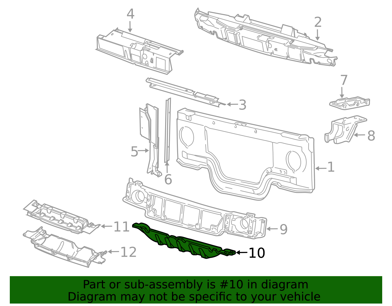 1997-2007 Ford OEM NEW 1997-2007 Ford E150 E250 E350 Super Duty Lower ...