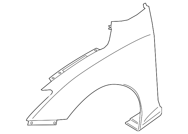 2019-2022 Hyundai Fender 66321-J3010 | Hamilton Hyundai Parts Canada