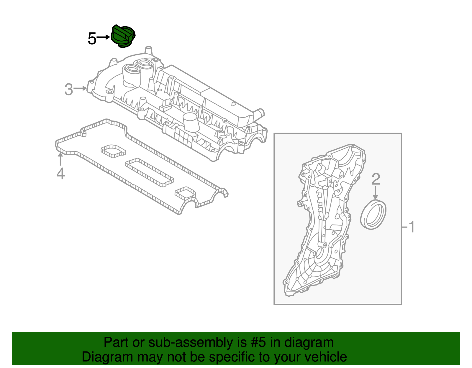 LR025663 - Filler Cap - 2012-2017 Land-Rover | Land Rover Lake Bluff