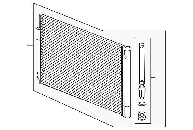 2011-2016 GM Condenser 20842140 | Capital Chevy Parts