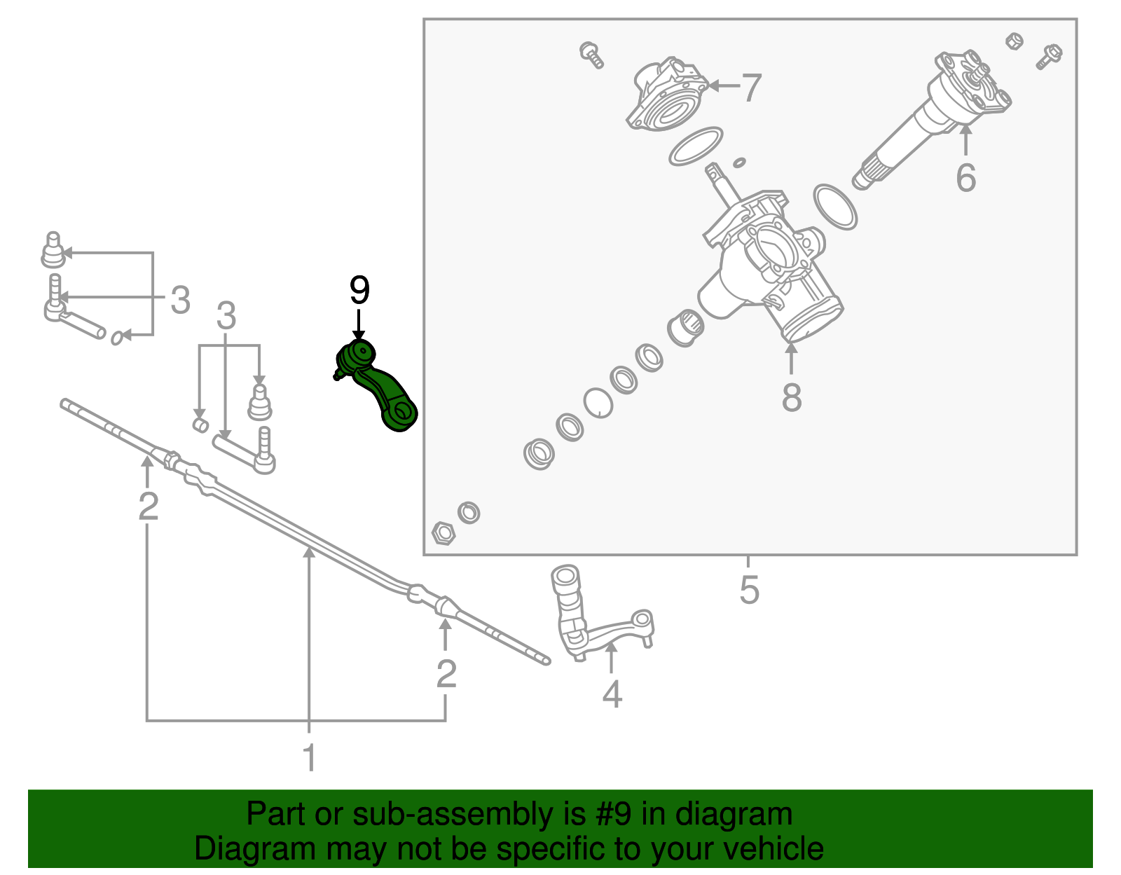 1999-2025 GM (Replaces 85603333) Pitman Arm 85819774 GM | GMPartsDirect.com