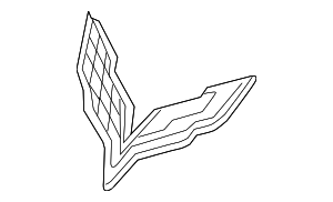 2014-2019 Chevrolet Corvette Emblem 84658776 | Capital Chevy Parts