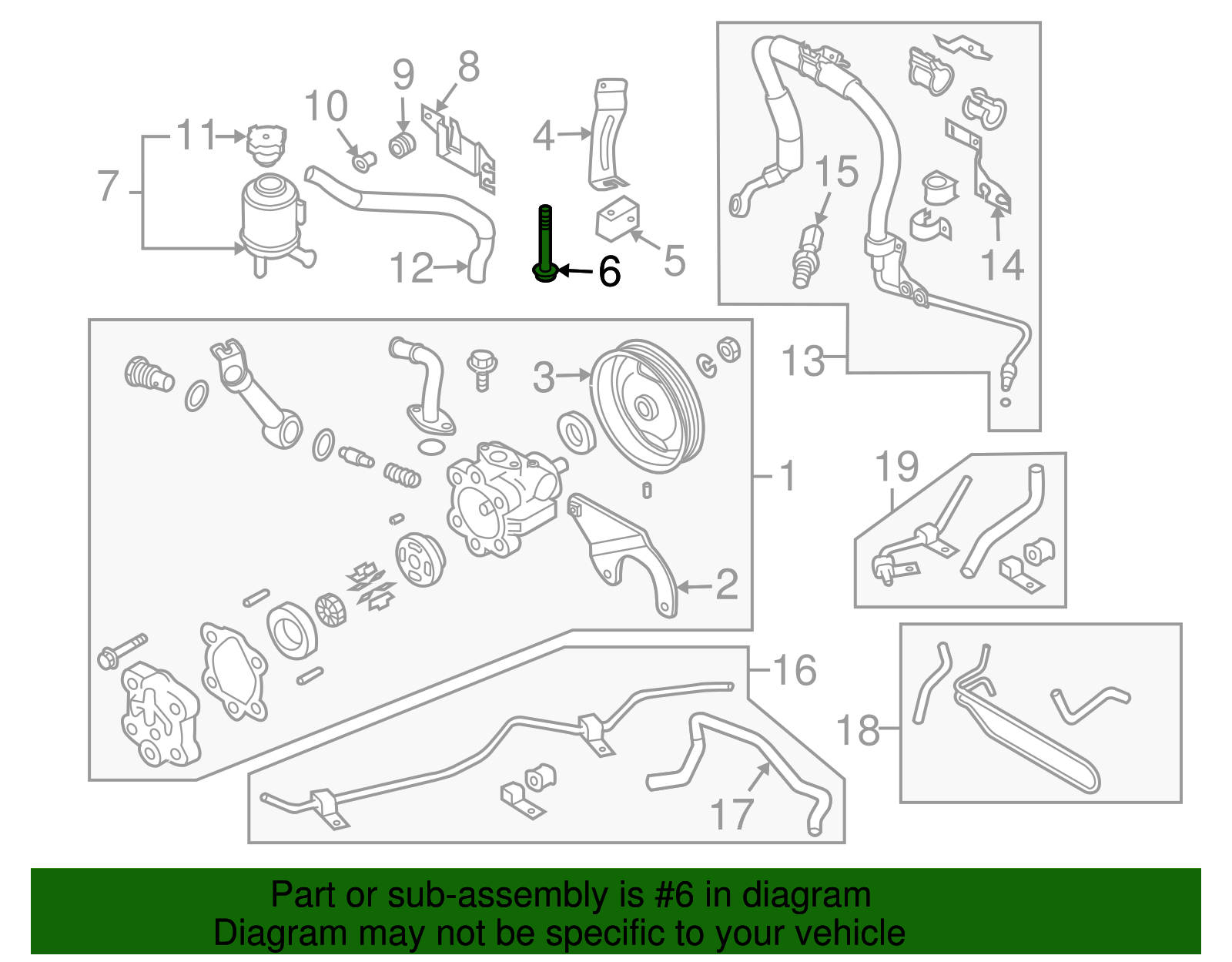 11719-2Y00A - Adjust Bracket Bolt 2003 Nissan Murano | Nissan Parts ...