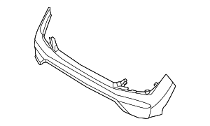 Hyundai - 86610-K4AB0-AS - Bumper Cover - 2022-2023 Hyundai Kona ...