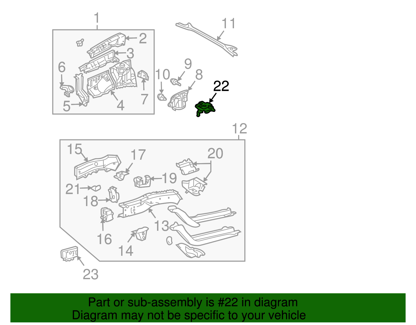 2002-2004 Toyota Support 53704-08021 | Toyota Parts Center