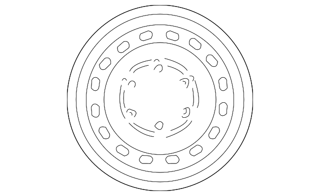 42601-AF030 - Toyota Wheel, Steel 2005-2007 Toyota | Performance Auto Parts