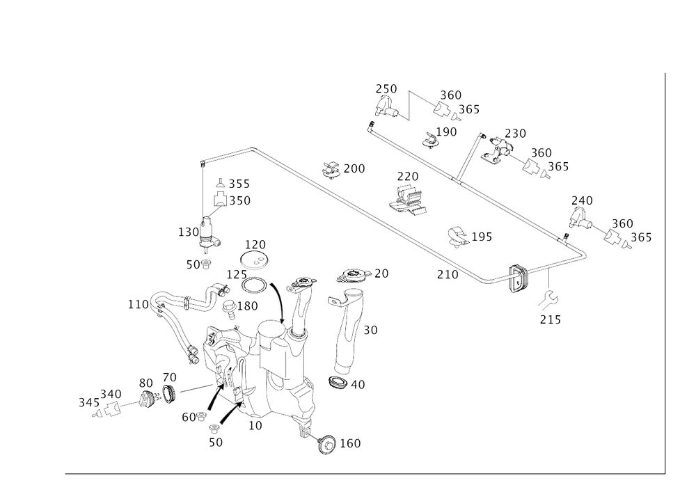 164-860-00-21 - Fill Level Display 2002-2012 Mercedes-Benz | Mercedes ...