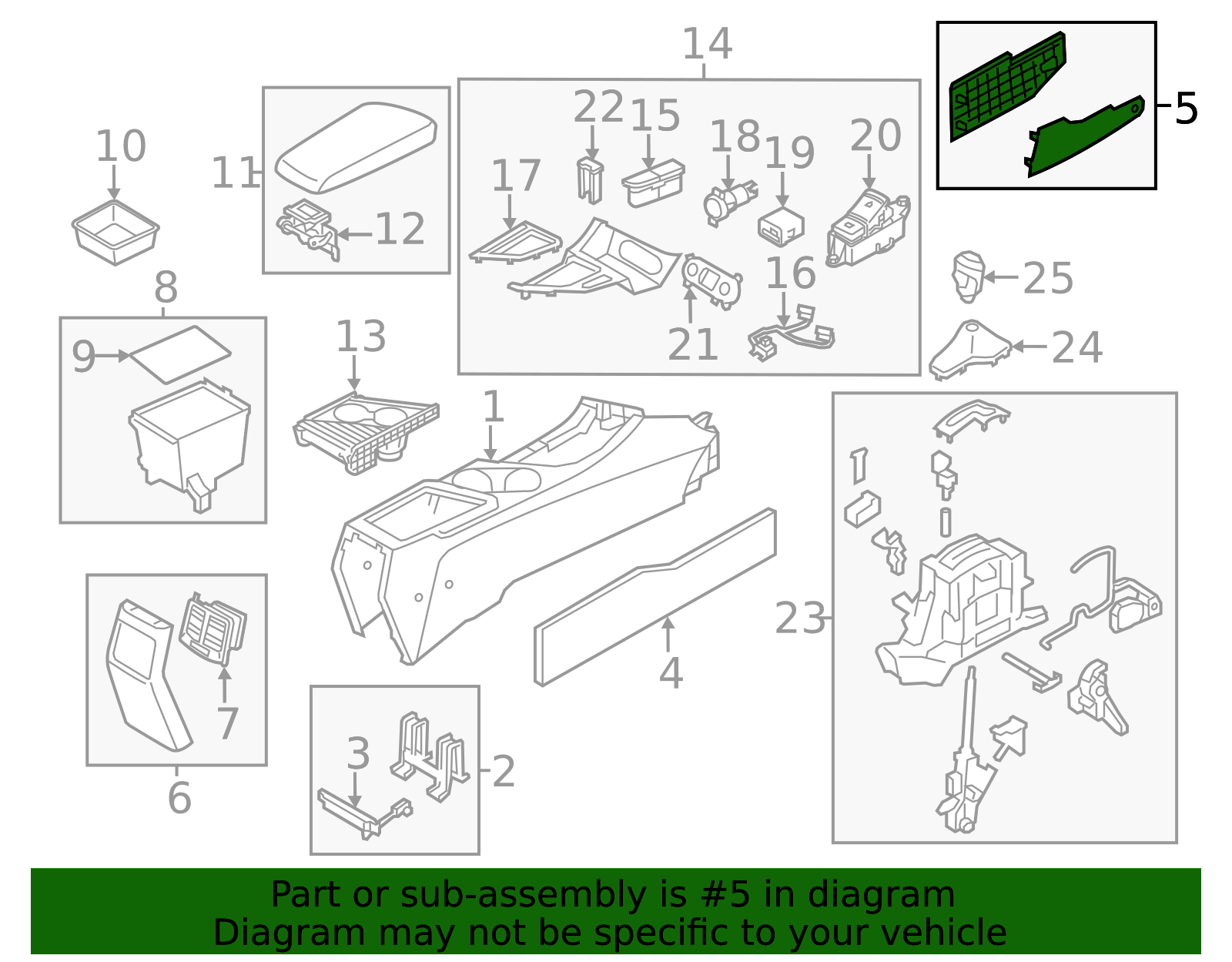 84670-2T000 - Extension Panel 2011-2016 Kia Optima | Kia.Parts Store