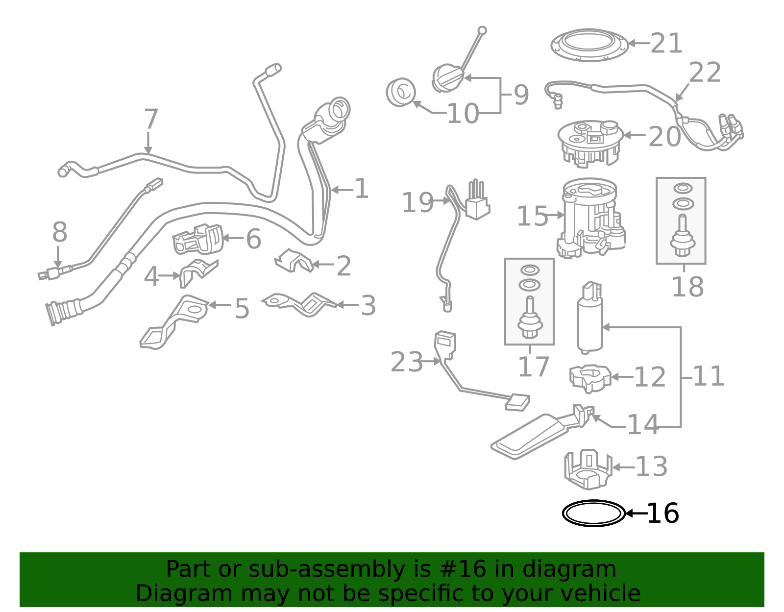 2006-2022 Lexus Fuel Pump Tank Seal 77169-33030 | OEM Parts Online