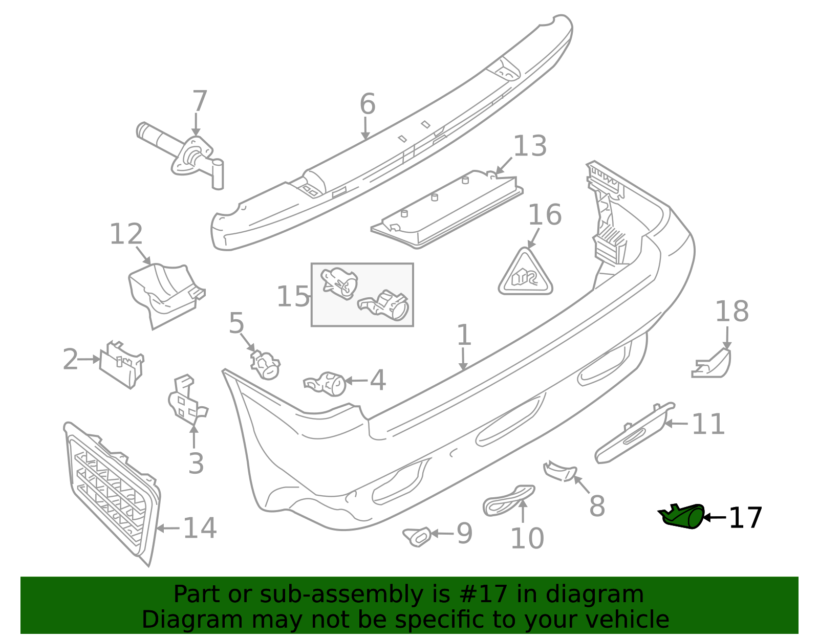 51-12-8-268-367 - Inner Cover 2000-2006 BMW X5 | BMW Auto Parts Warehouse