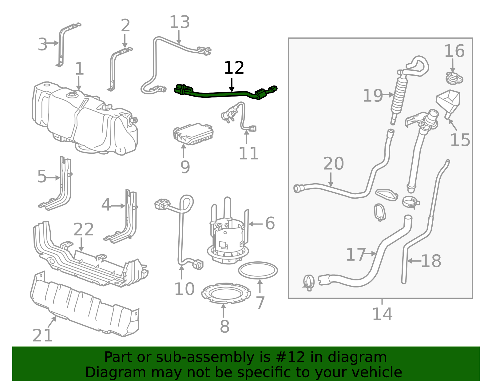 2017-2019 GM Emission Reduction Fluid Exhaust Front Pipe Injector ...