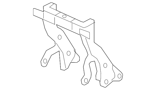 77160-T7A-000 - 2016-2019 Honda HR-V - Frame Center (Lower) | Honda ...