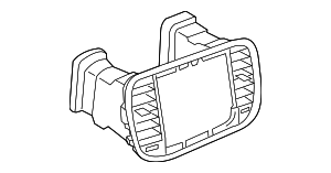 5C1-858-069-G-3Q7 - Center Outlet 2012-2019 Volkswagen Beetle | OEM VW ...