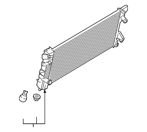 2021-2025 Ford F-150 | Motorcraft™ Radiator | RAD-255 | Walls' Ford Parts
