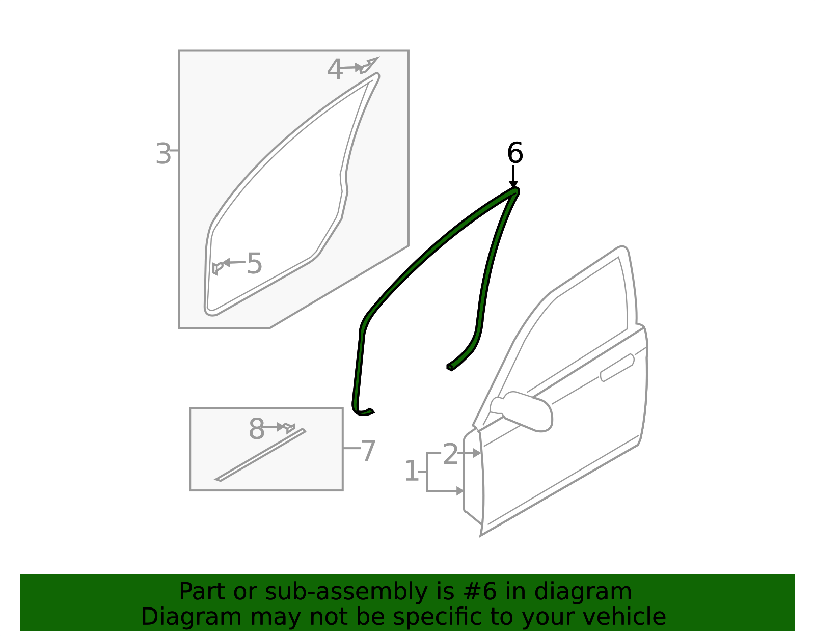 Door Seal – OEM Weatherproofing for a Quieter Ride | AutoNation Parts