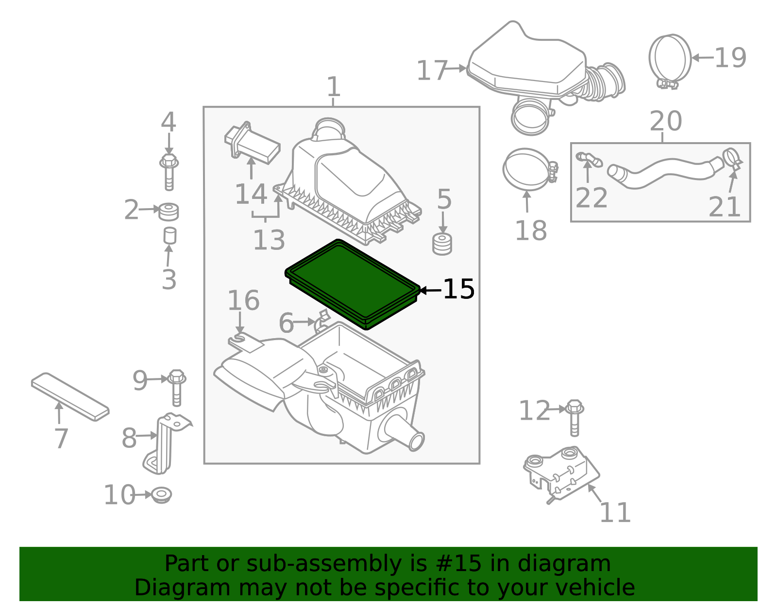 CY01-13-Z40A - Engine Air Filter - Mazda Swag