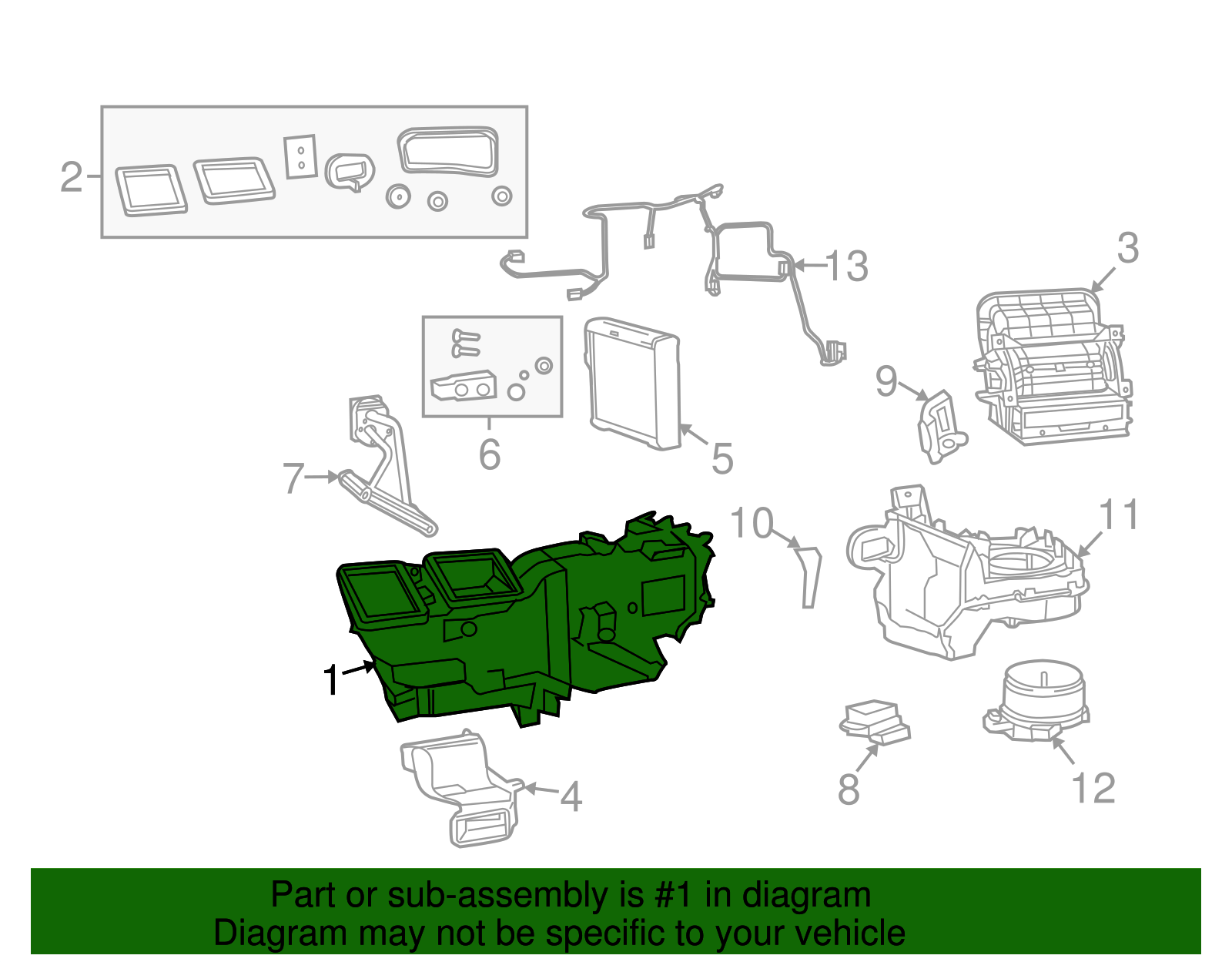 2009-2024 Mopar Housing 68197458AC | Mopar Parts Canada
