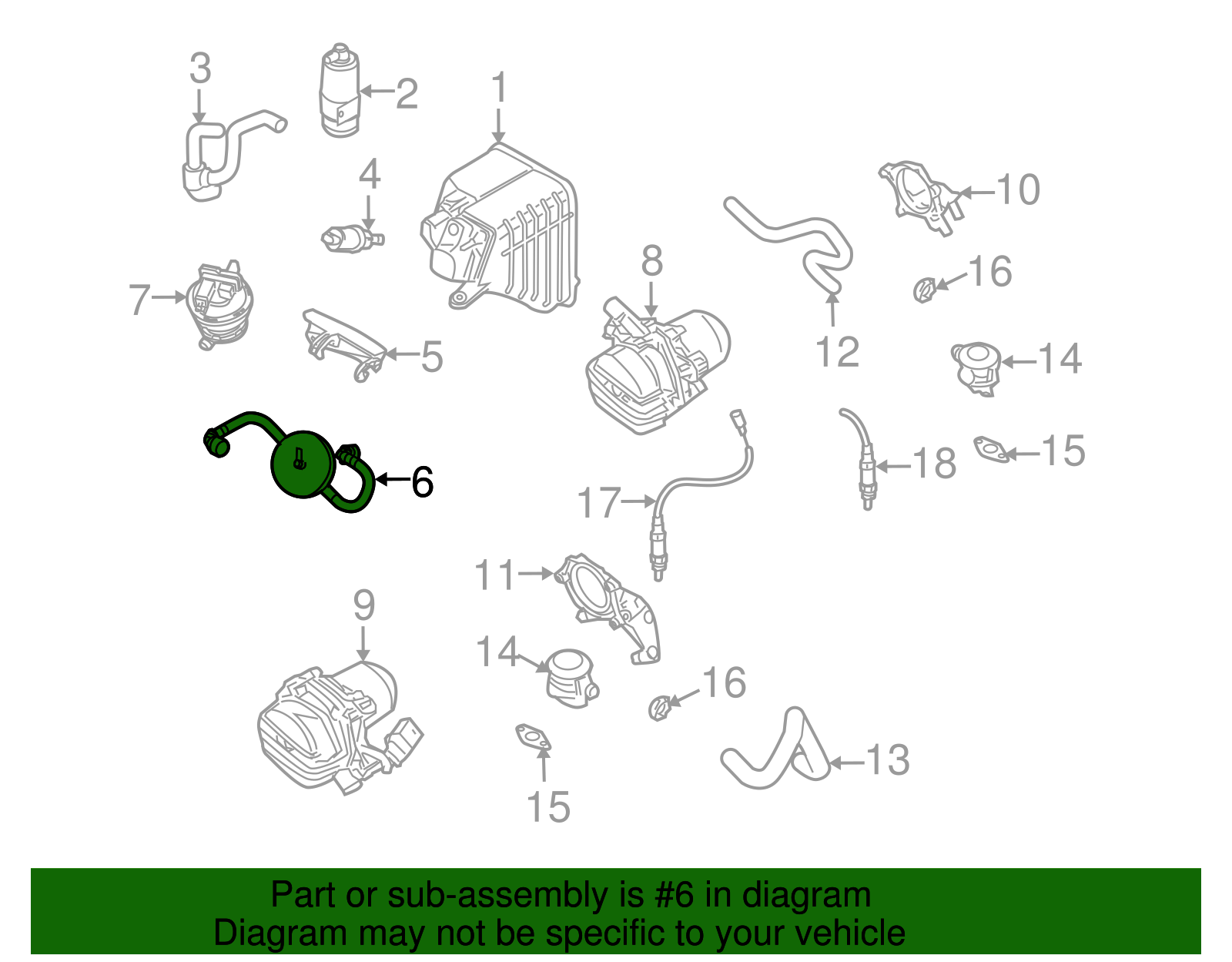 2003-2006 Porsche Cayenne Purge Control Valve 955-605-213-01 | Gaudin ...
