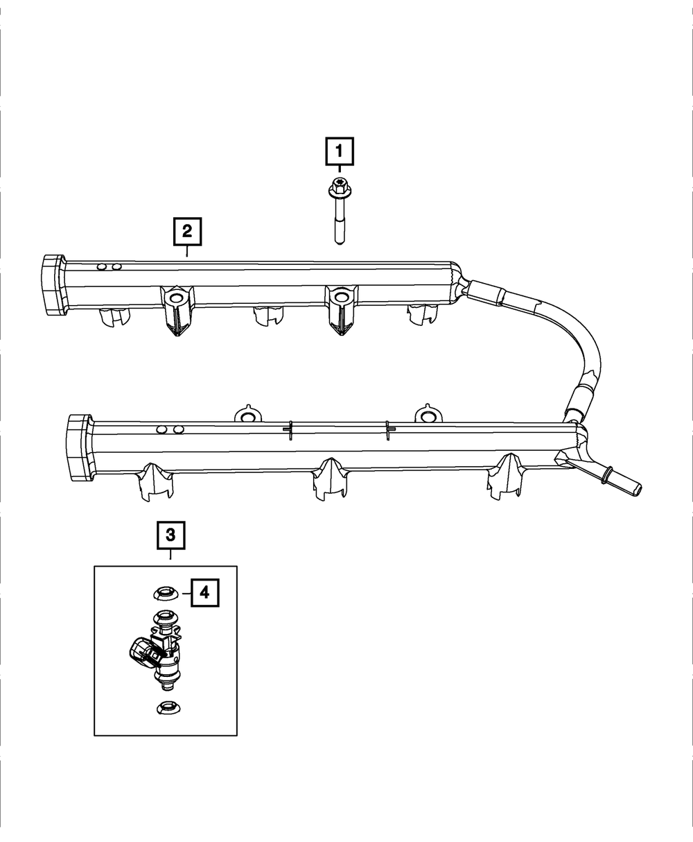 68080831AA - Fuel Injector O Ring Kit 2011-2026 Mopar | The Official ...