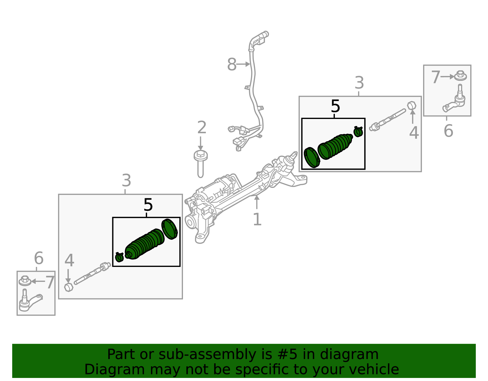 Genuine OEM Boot Kit Part# LR059267 Fits 2014-2024 Land Rover: Up To 35 ...