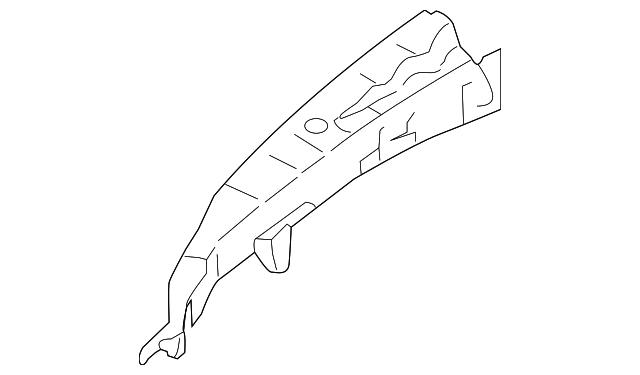 2010-2014 Subaru Apron Panel 51620AJ12A9P | Subaru Parts Guys