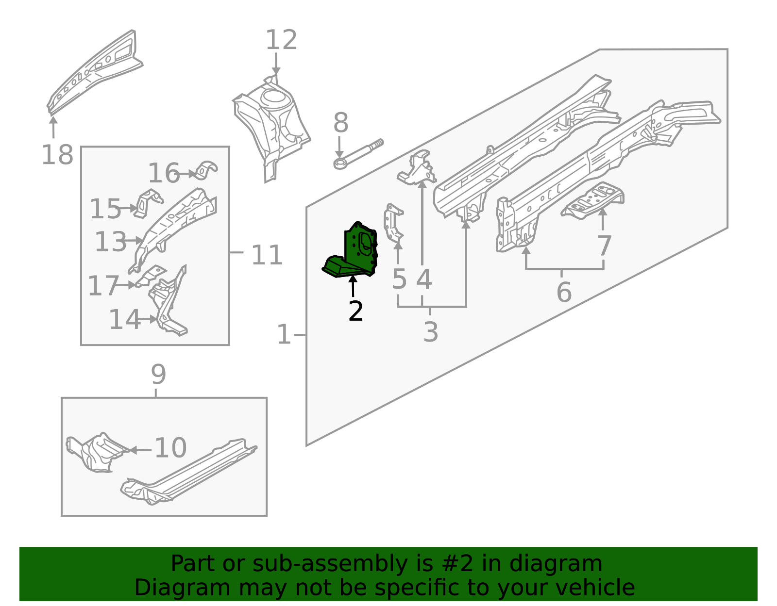 51635AJ00A9P - Plate - 2010-2014 Subaru | Subaru OEM Parts Outlet